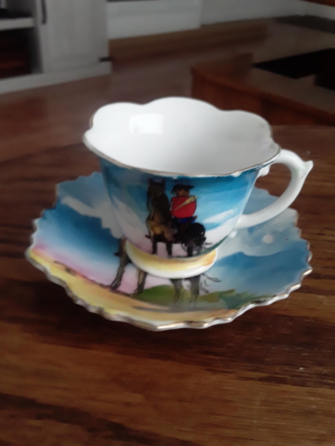 Royal Canadian Mounted Police Tea Cup & Saucer - Etsy