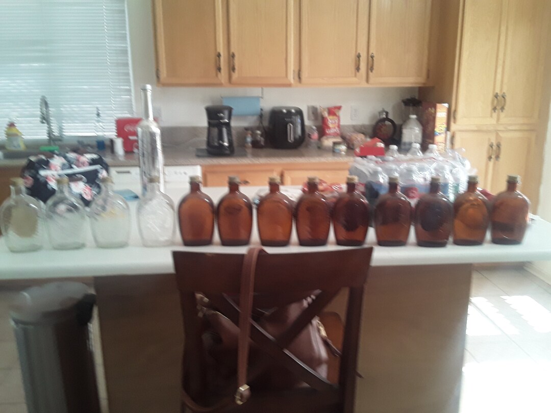 12 Log Cabin Bottles 1976 - Etsy