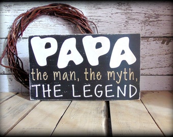 Papa signs | Etsy