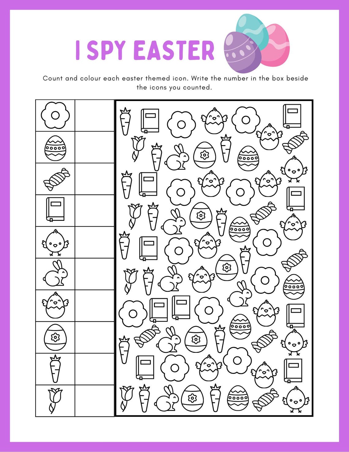 Editable Easter Game, Kids Easter, Flyer - Etsy