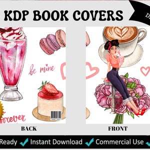 KDP Book Cover Template, 6x 9 Book Size Cover for Low Content KDP ...