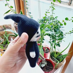 Grim Reaper Crochet Pattern, Crocheted Grim Reaper, Halloween Crochet ...