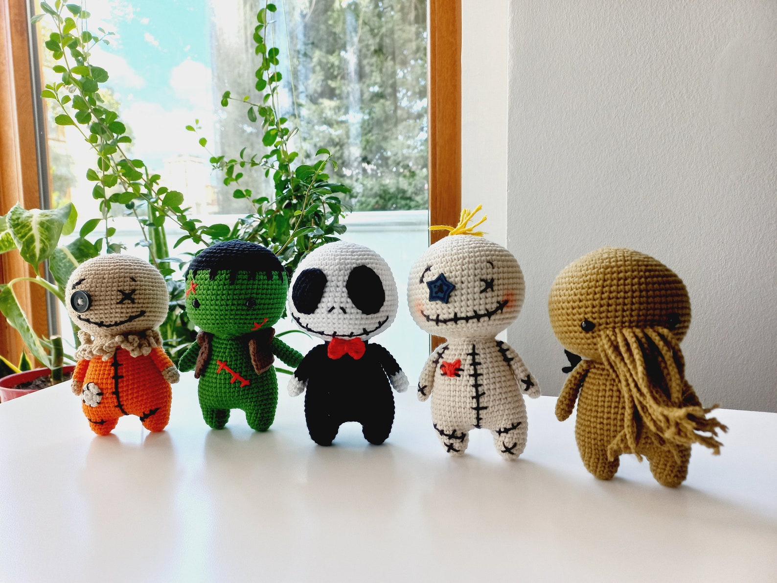 Crochet Pattern Bundle Halloween Amigurumi Pattern Bundle 5 - Etsy