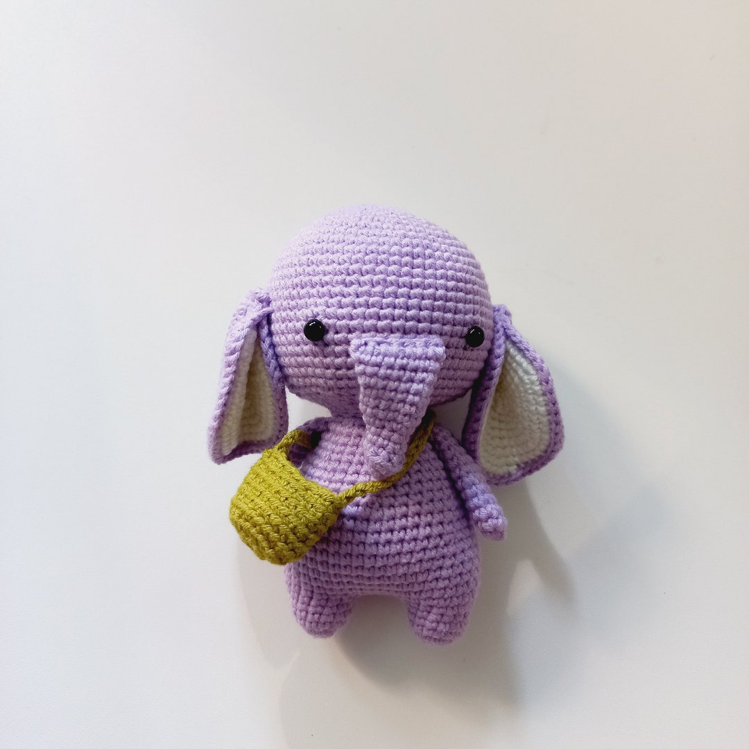 Crochet Pattern Elephant, Crochet Elephant, Crochet Pattern, Amigurumi ...