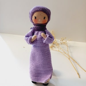 Hijab Doll Pattern, Amigurumi Pattern, Amigurumi Muslim Doll Pdf File ...