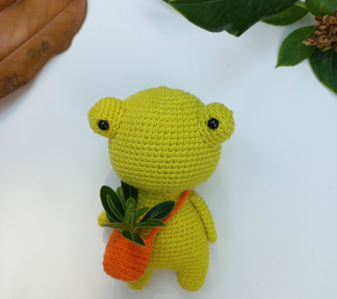 Frog Crochet Pattern, for Beginners Crochet Pattern Frog, Amigurumi ...