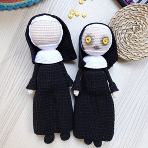 Crochet Pattern the Nun, Nun Doll Crochet Pattern, Amigurumi Crochet ...