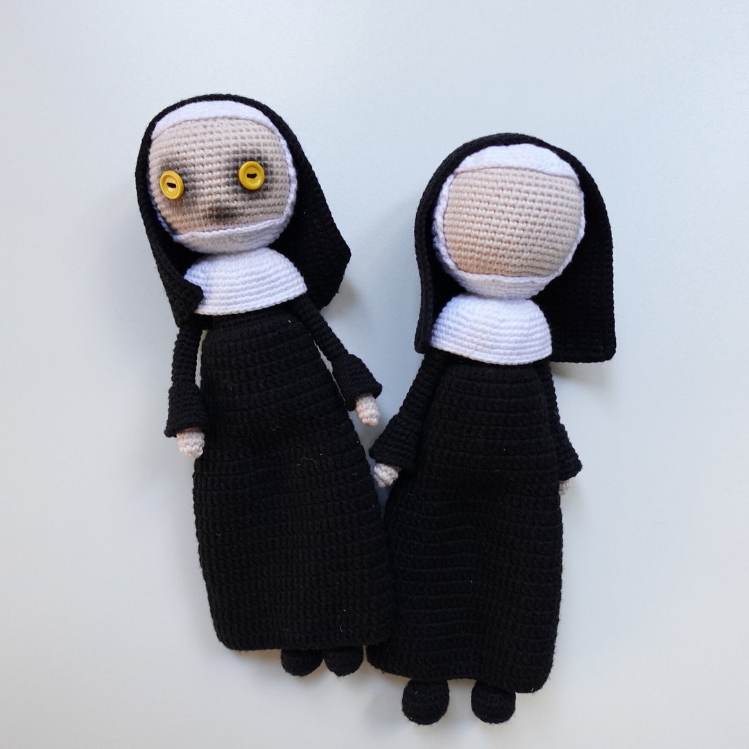 Crochet Pattern the Nun, Nun Doll Crochet Pattern, Amigurumi Crochet ...