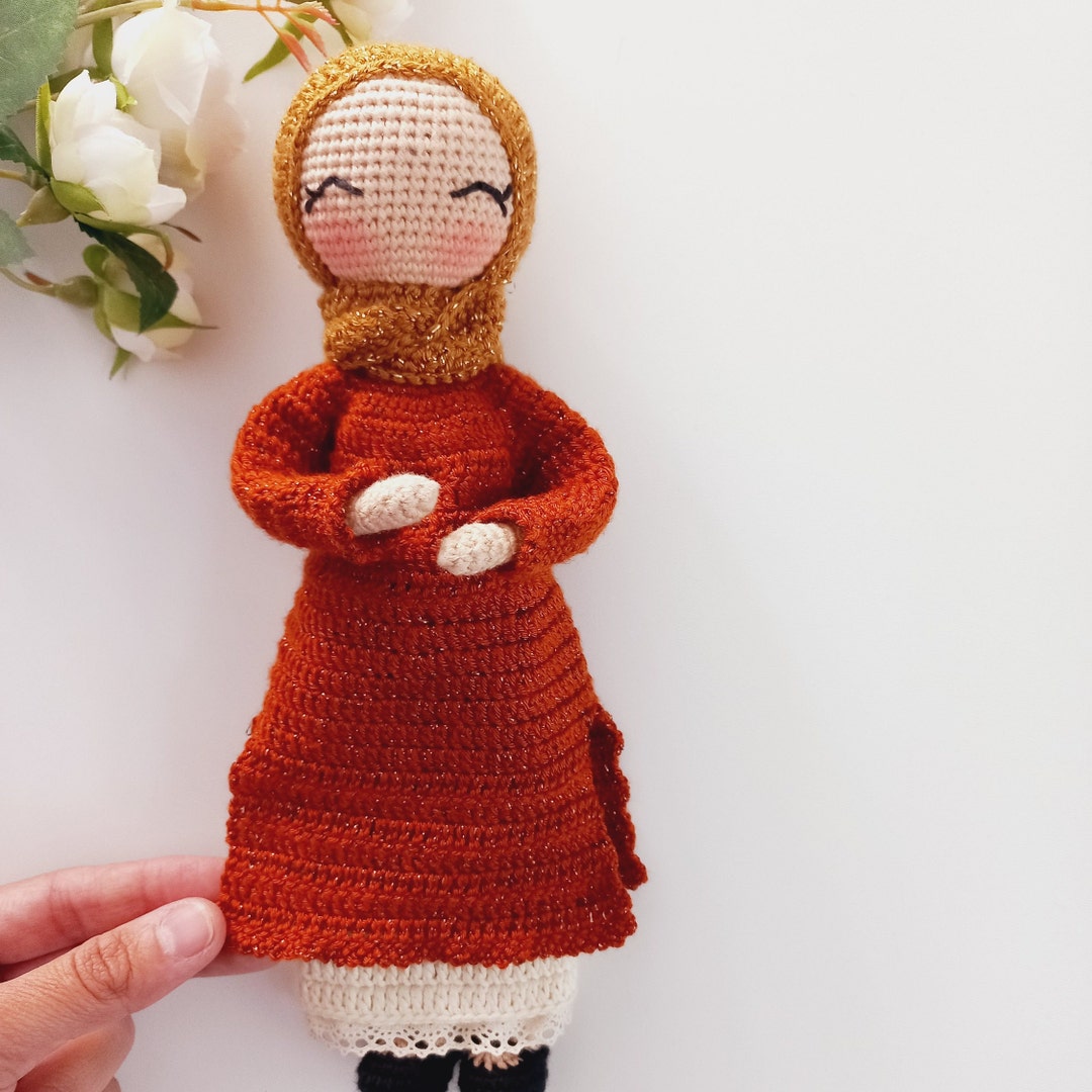 Hijab Doll Pattern, Amigurumi Pattern, Amigurumi Muslim Doll Pdf File ...
