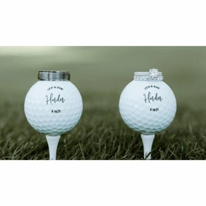 Classy Wedding Golf Ball Prop - Personalized Golf Balls - Custom Golf ...