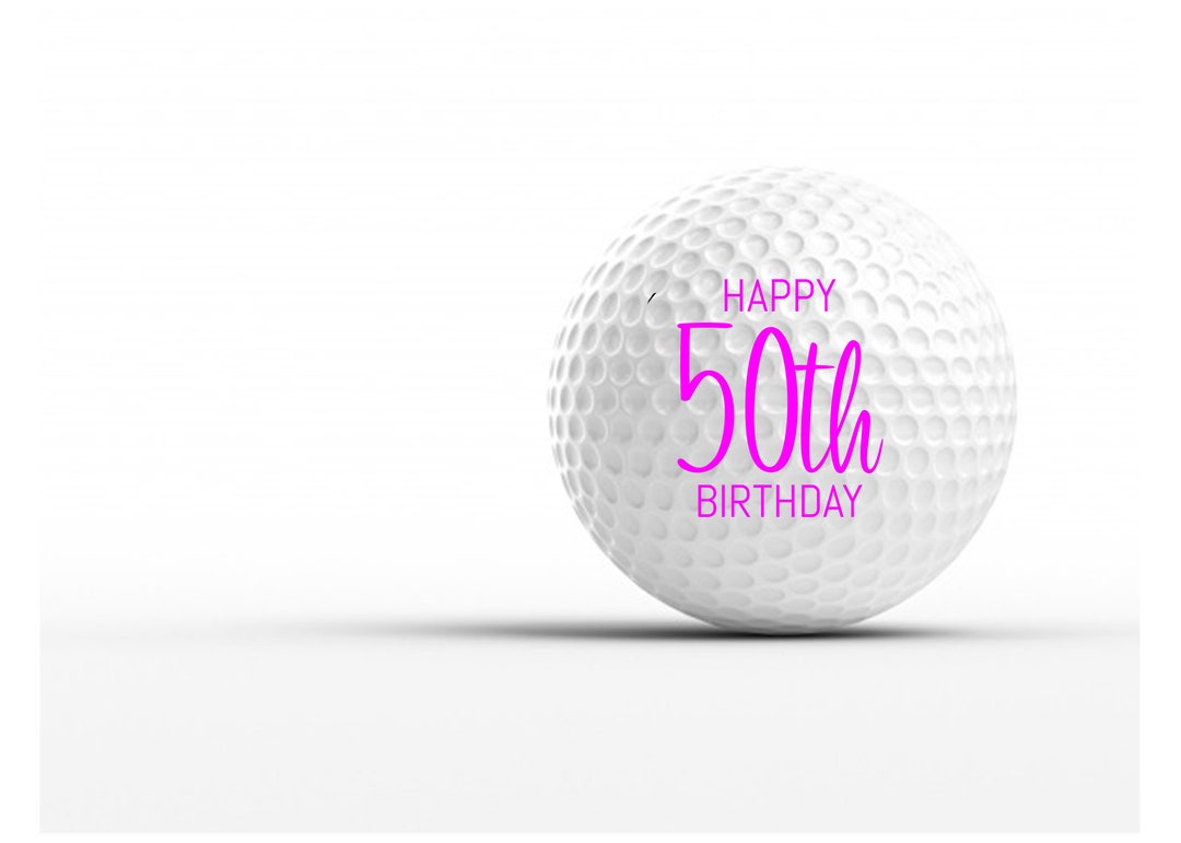 Free 2day Fedex - 50th Birthday Gift for Women - Birthday Golf Gift ...