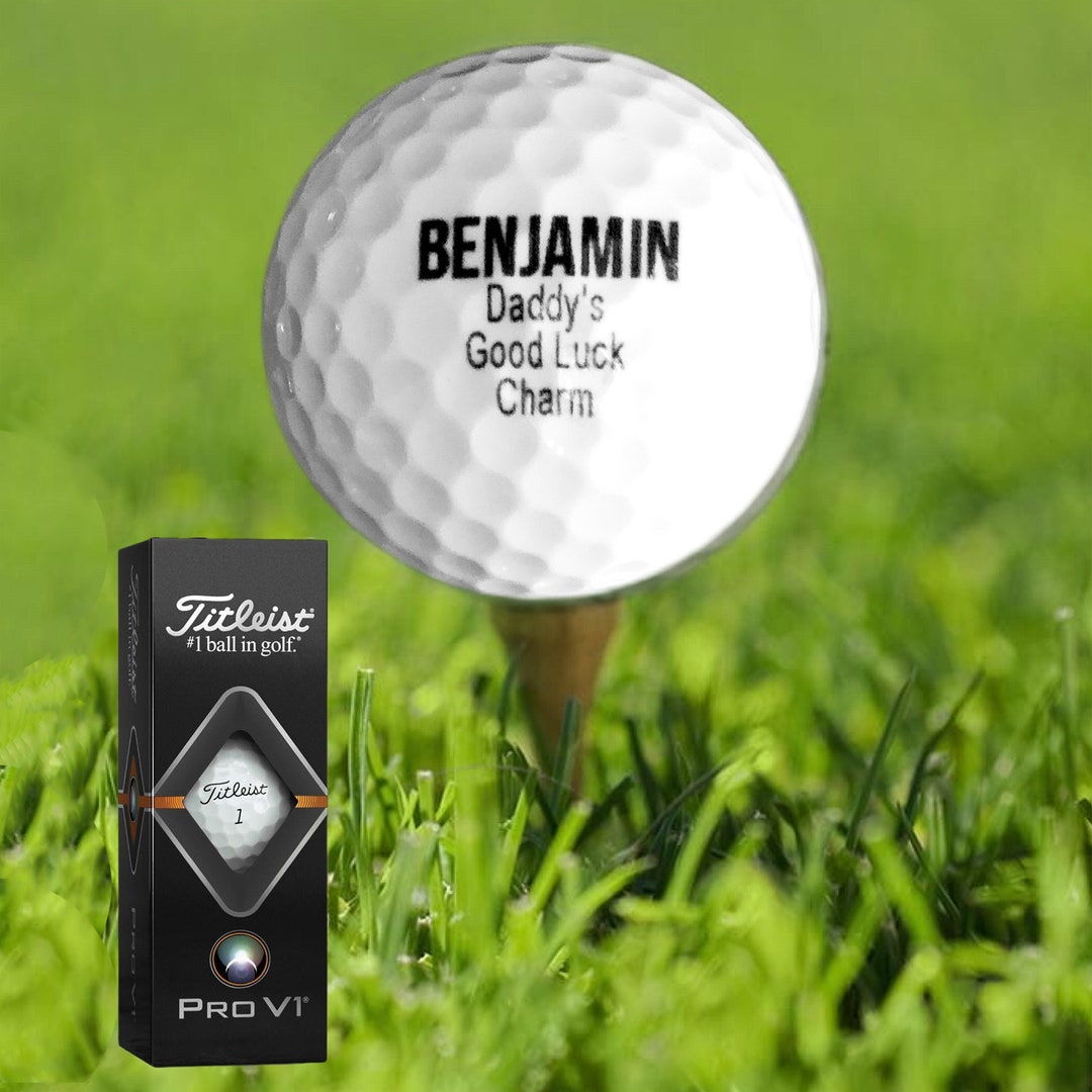 Personalized Titleist Pro V1 Best Father's Day Gift for Golfers - Daddy ...