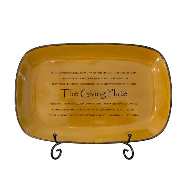 Giving Plate - Etsy