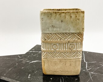 Vintage Ceramic Vase - Etsy