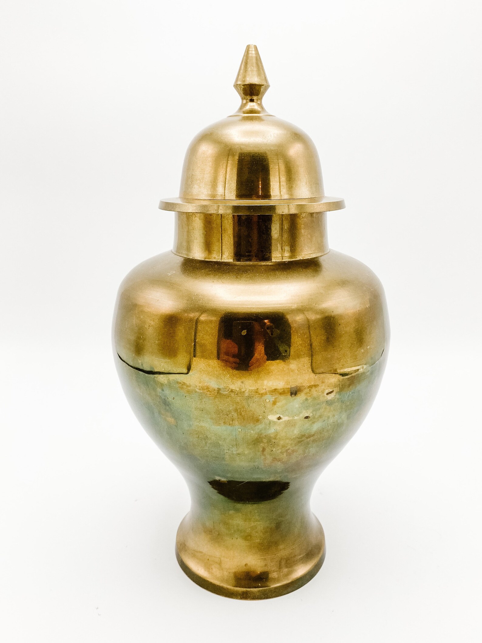 Large Vintage Brass Ginger Jar With Lid Ginger Jar Vintage | Etsy