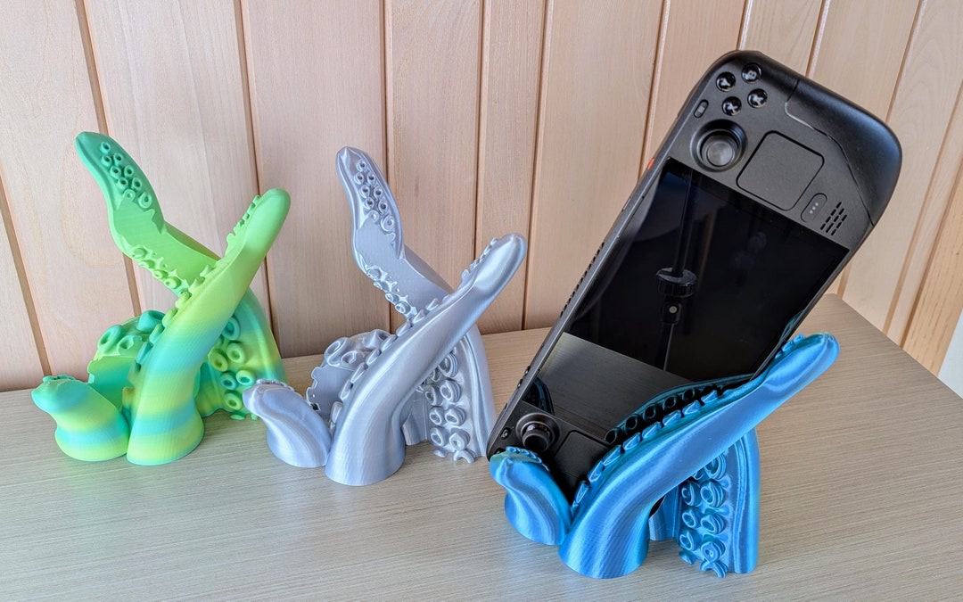 Kraken Tentacle Steam Deck Stand – Gaming Dock & Display | Octopus ...
