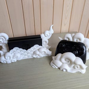 Switch Dock Cover, Japanese Cloud Decor, Customizable Switch Console ...