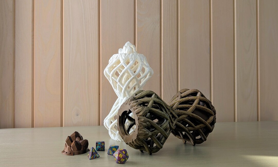 Dice Tower, Travel Dice Roller, Portable RPG Accessory, Compact ...