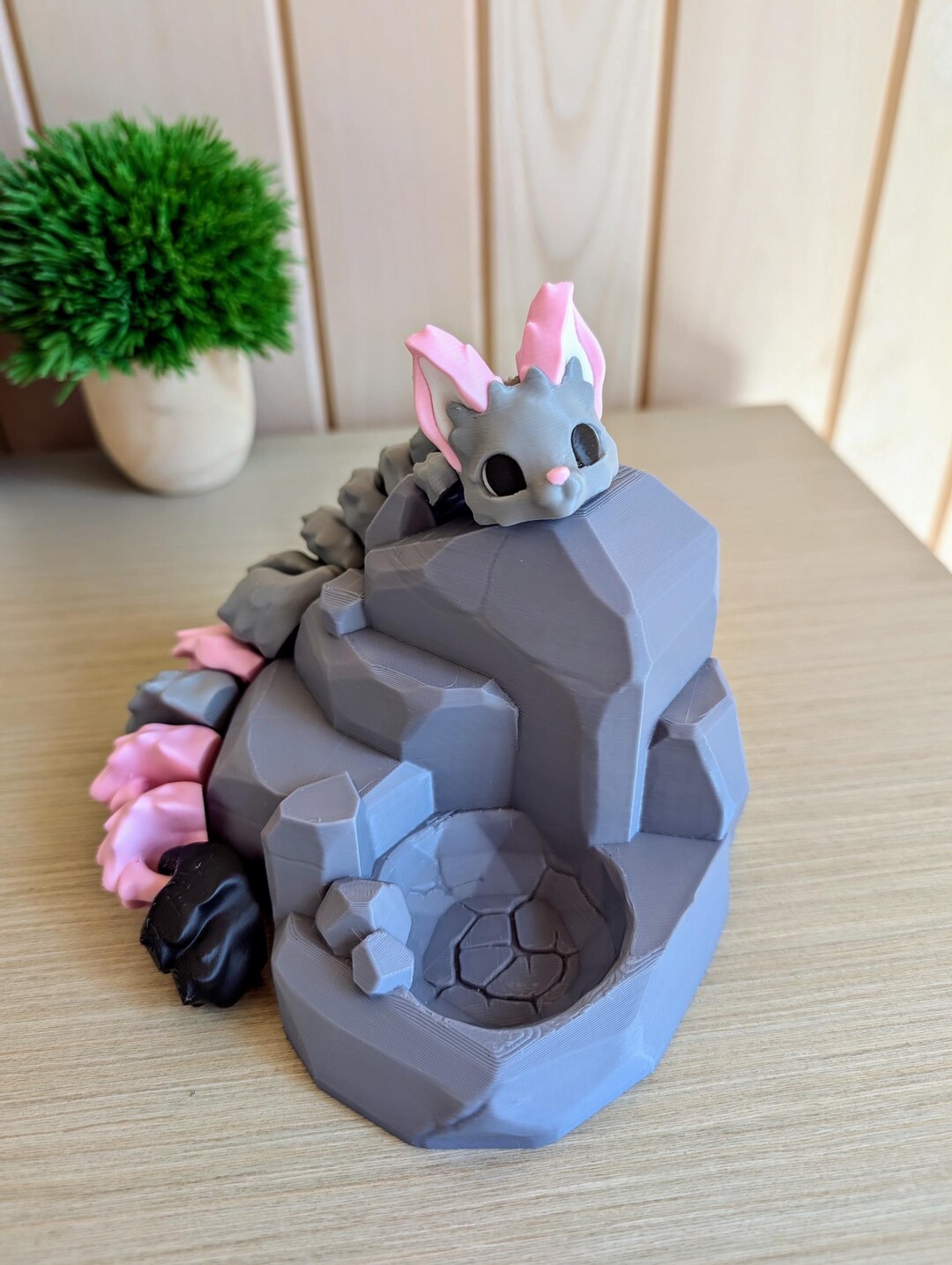 Cute Articulated Fox Toy | Flexible Fidget Animal | Pocket-sized Fox ...