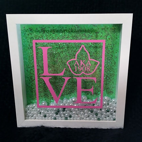 AKA Love Shadow Box - Etsy