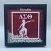 Personalized Lady Fortitude Shadow Box - Delta Sigma Theta Inspired - Etsy