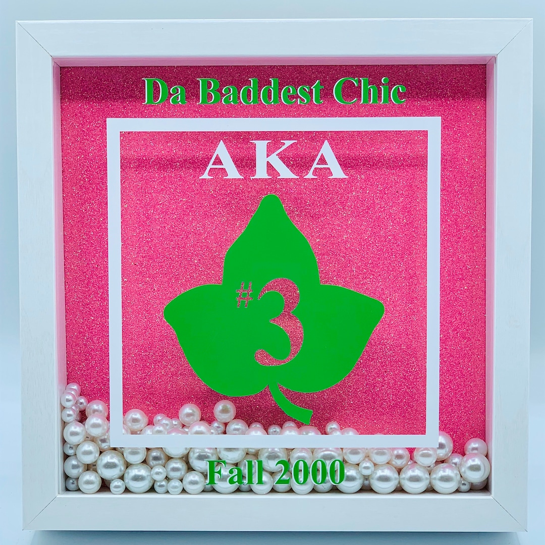 Personalized AKA Shadow Box - Etsy