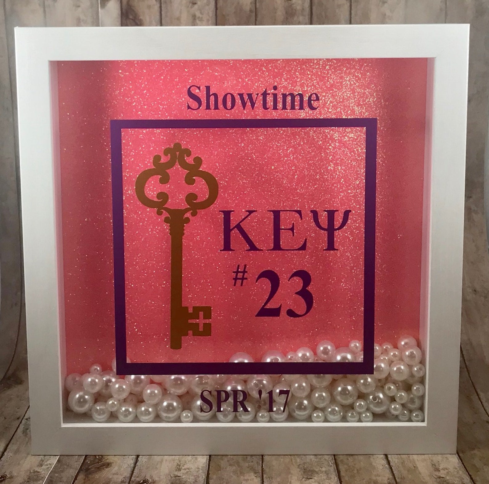 Personalized KEY Shadow Box - Etsy