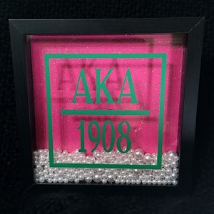 AKA 1908 Shadow Box - Etsy