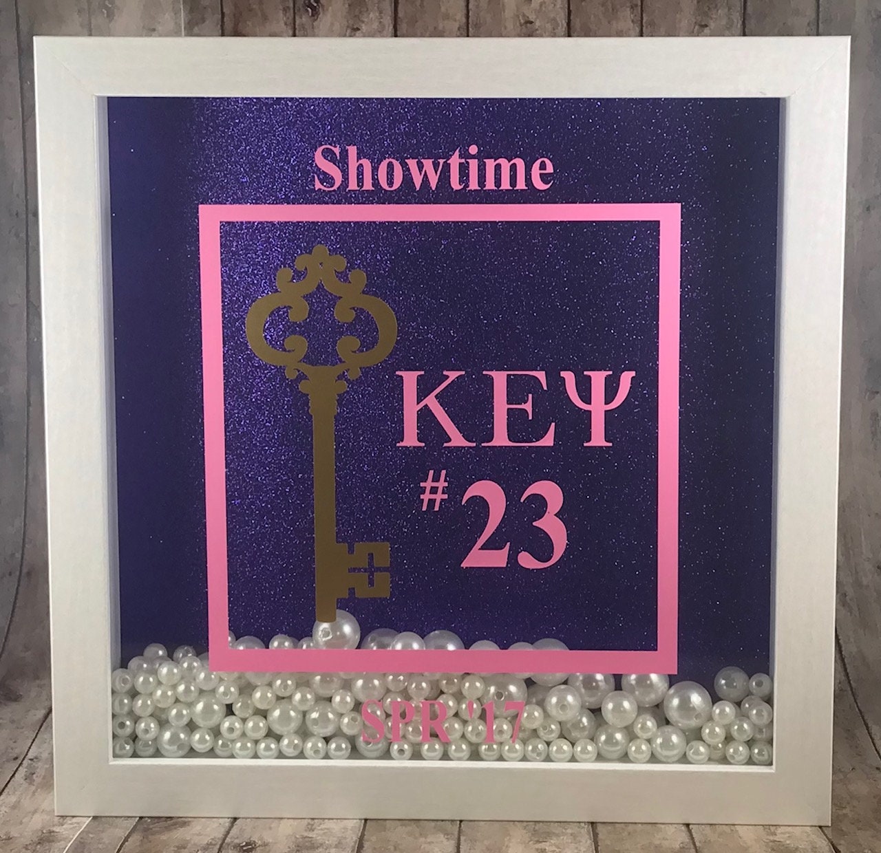 Personalized KEY Shadow Box - Etsy