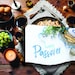 Elegant Passover Placemat | Pesach Matza Cover | Blue & White Jewish ...