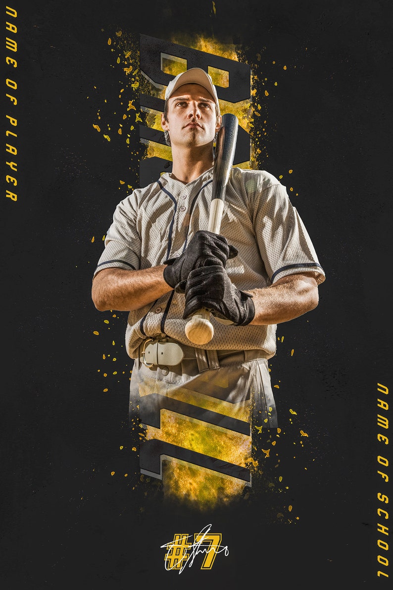 Baseball Banner & Baseball Poster Design / Digital File - Etsy