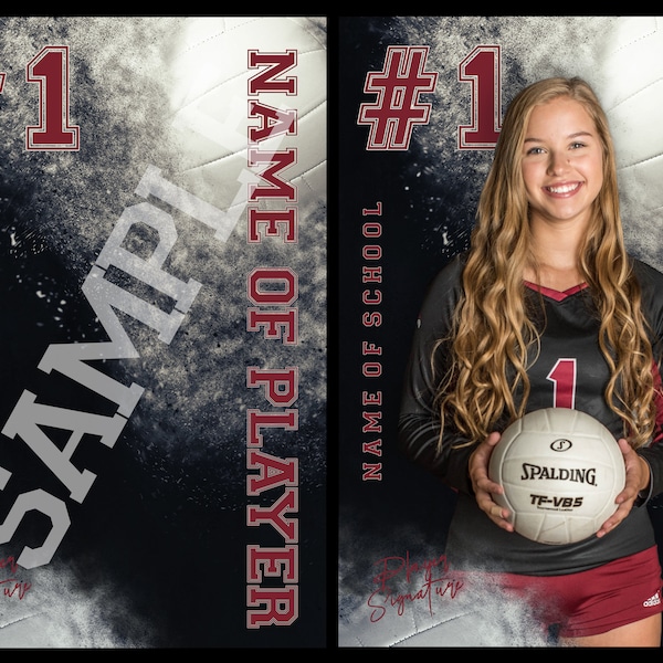 Volleyball Banner - Etsy