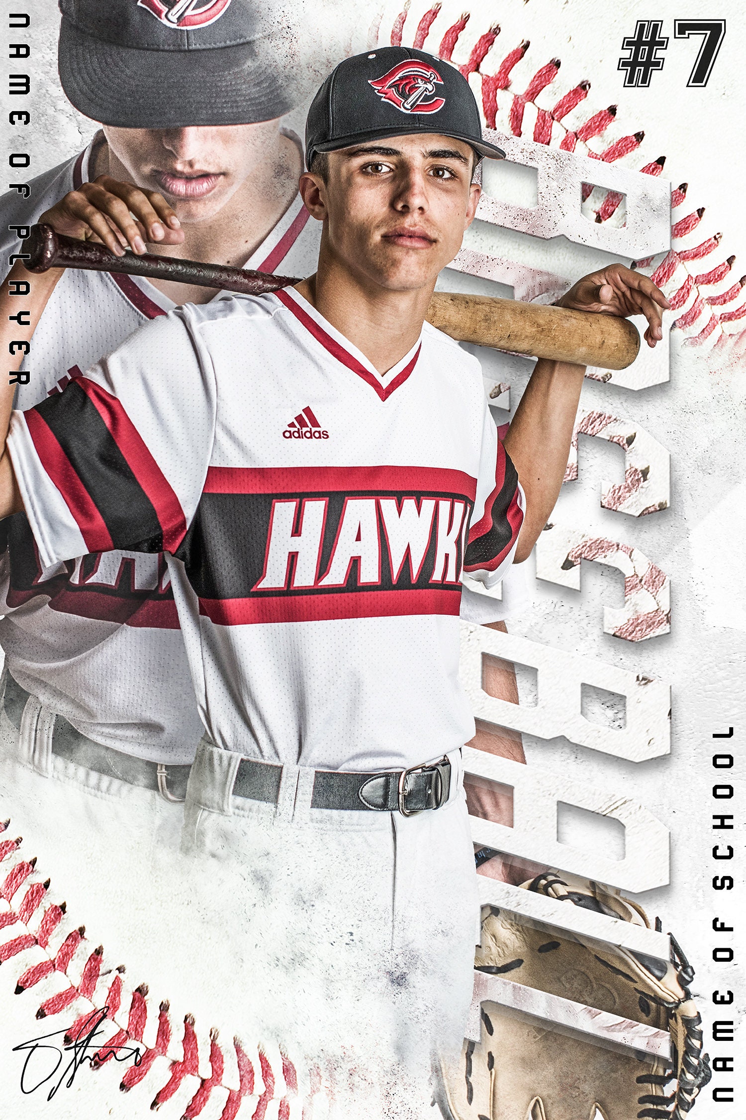 Baseball Banner & Baseball Poster Design / Digital File - Etsy