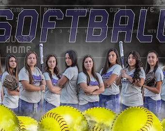 Softball Best Friends Personalized Softball Graduation Print - Etsy