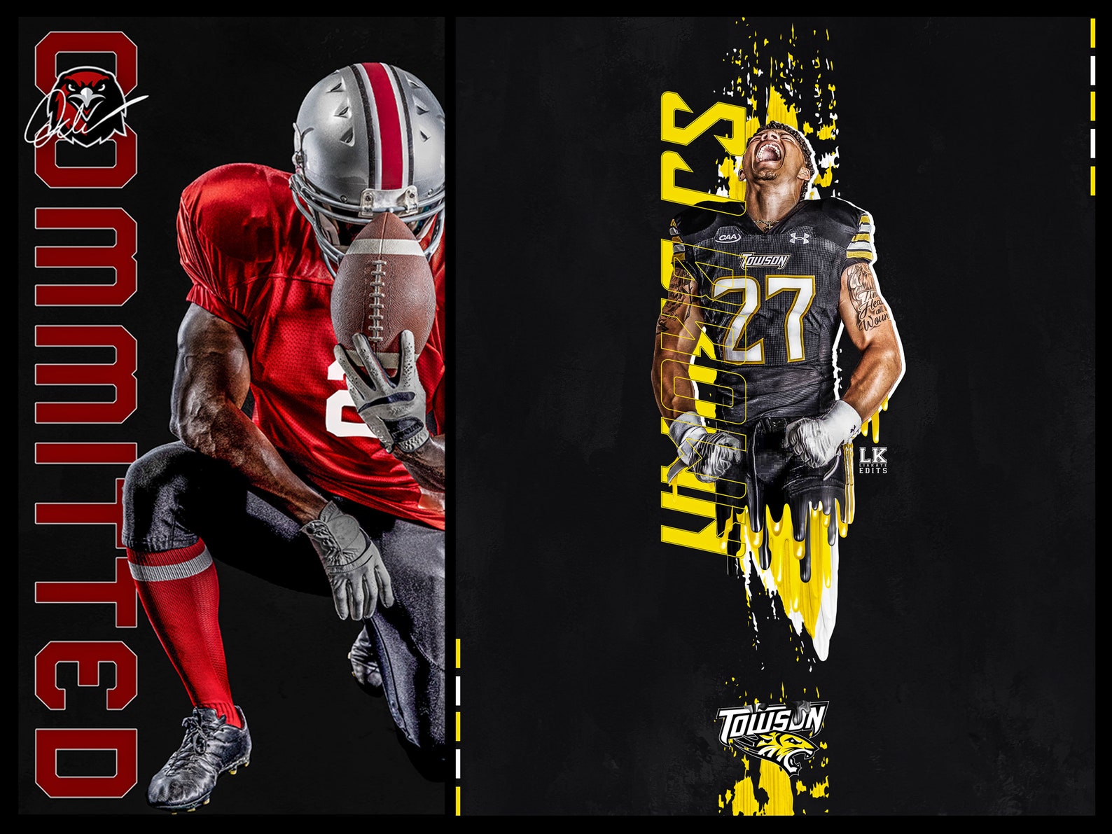 Custom Design - Commitment Edits, Signing Day Poster, Official Offers ...