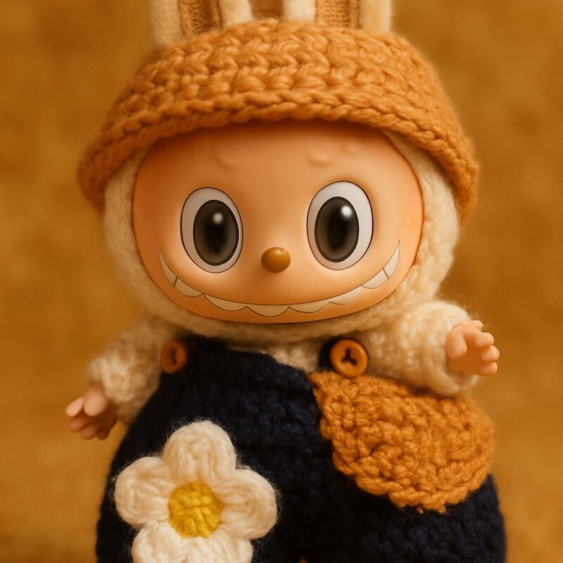 Labubu Farmer Outfit - Etsy