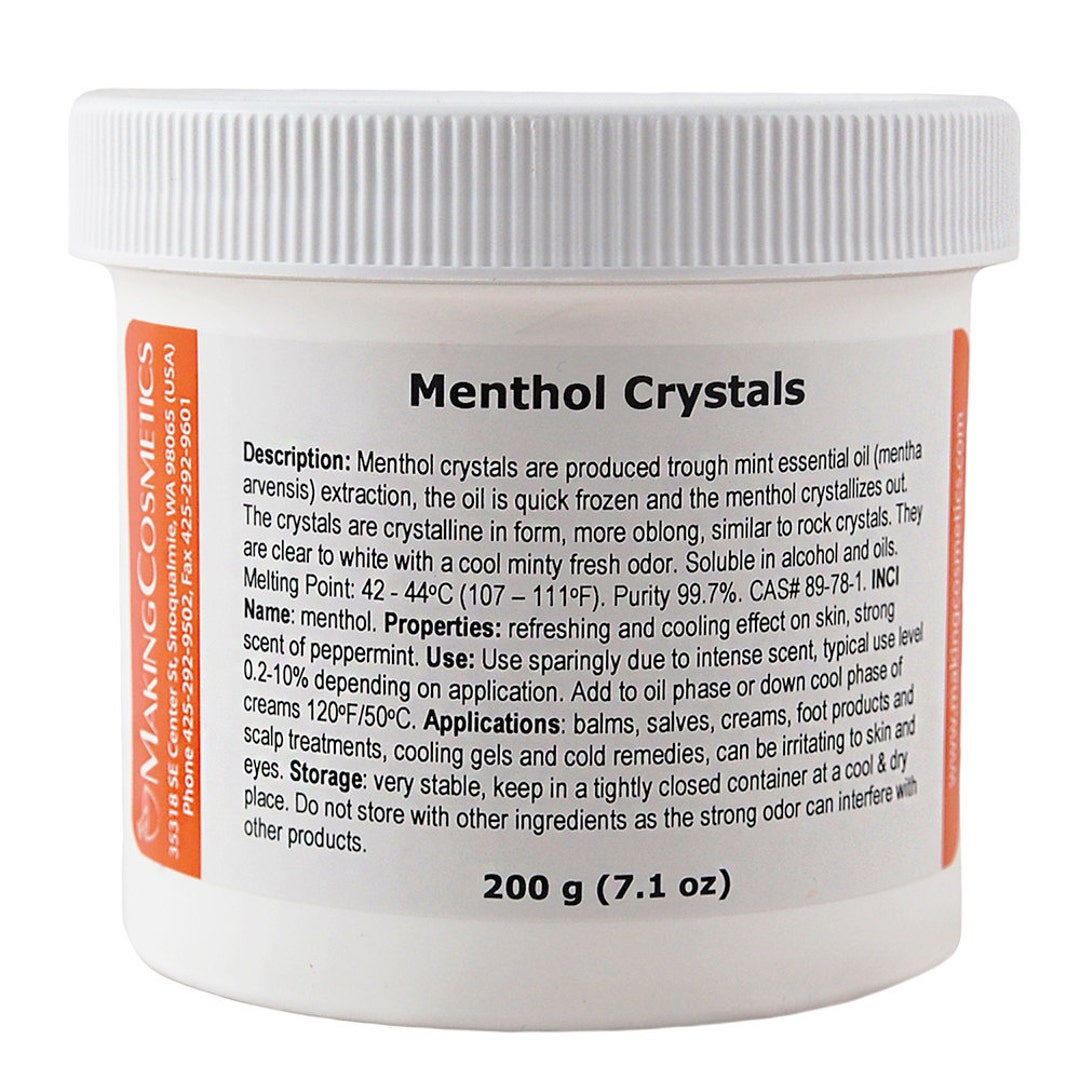 Makingcosmetics - Menthol Crystals - Cosmetic Ingredient - Etsy