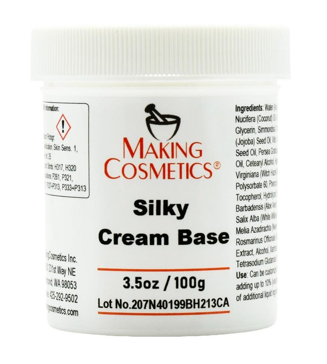 Makingcosmetics - Silky Cream Base - Cosmetic Ingredient - Etsy