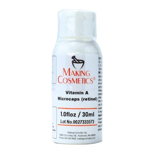 Makingcosmetics - Vitamin A Microcaps (retinol) - Cosmetic Ingredient ...