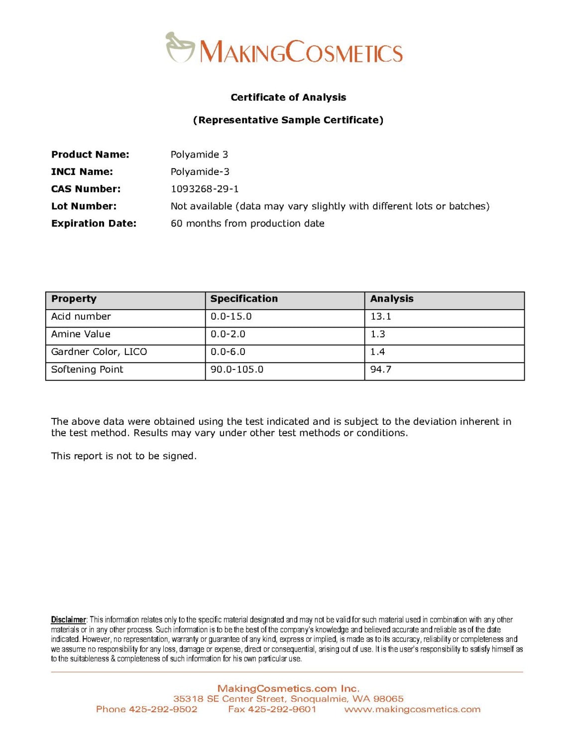 Makingcosmetics Polyamide 3 Cosmetic Ingredient | Etsy