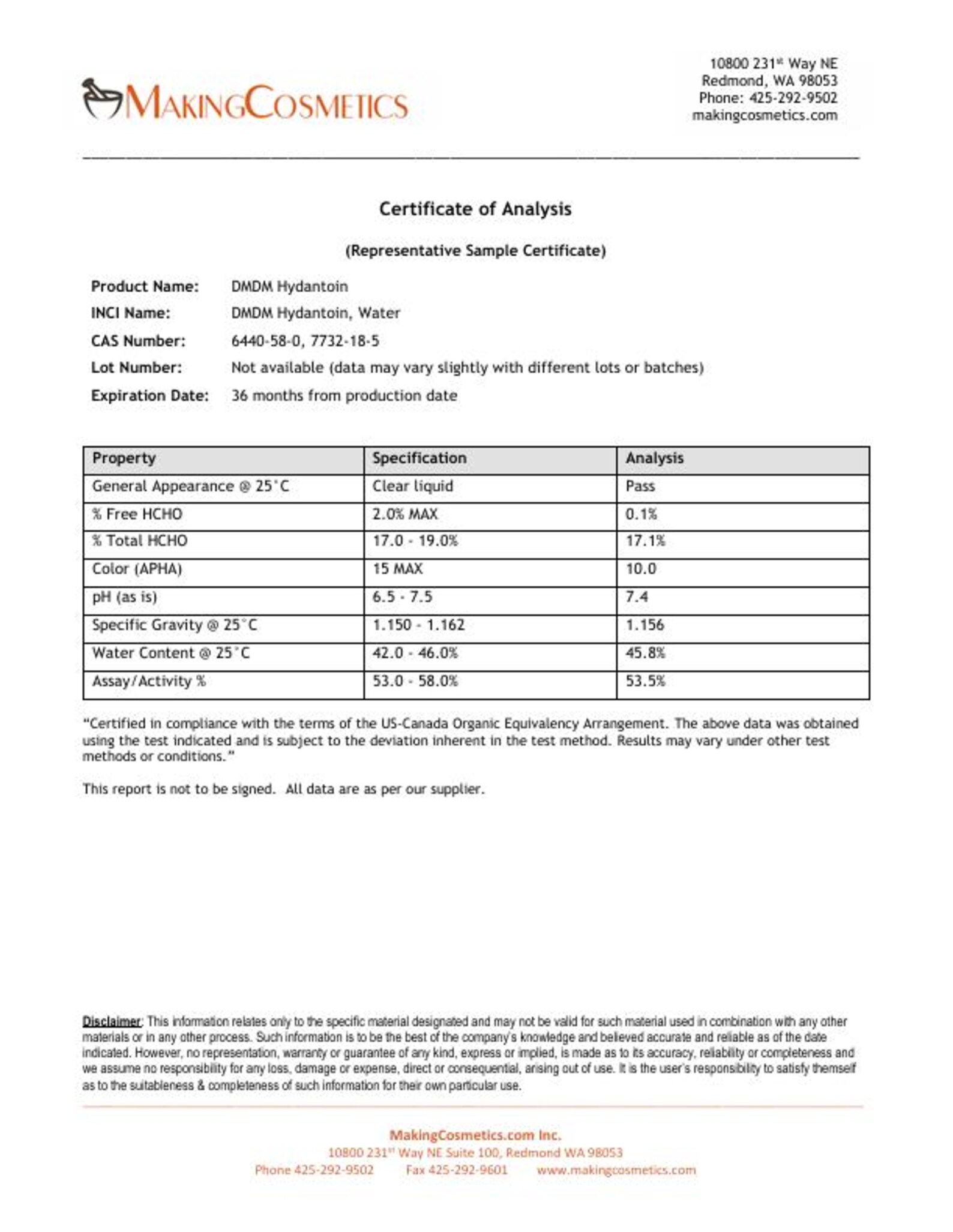 Makingcosmetics - DMDM Hydantoin - Cosmetic Ingredient - Etsy