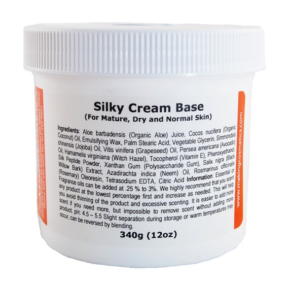 Makingcosmetics Silky Cream Base Cosmetic Ingredient | Etsy