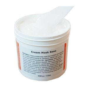 Makingcosmetics - Cream Mask Base - Cosmetic Ingredient - Etsy