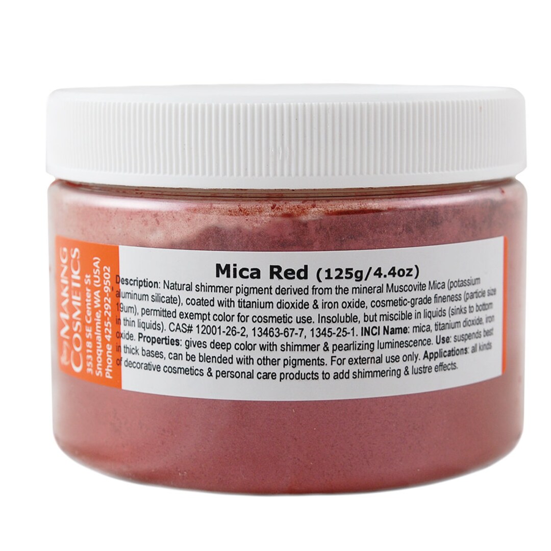 Makingcosmetics - Mica Red - Cosmetic Ingredient - Etsy