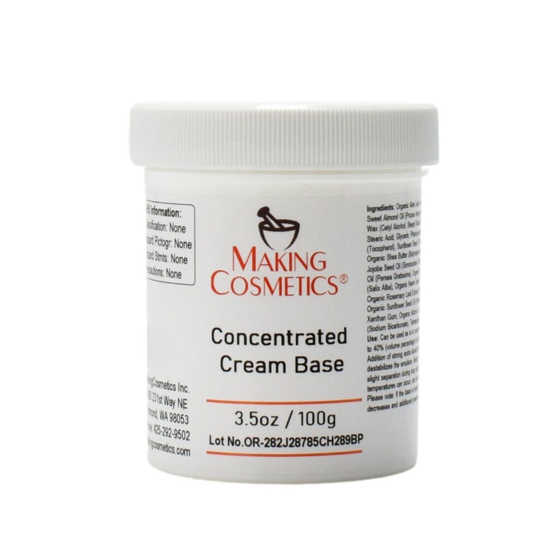 Makingcosmetics - Concentrated Cream Base - Cosmetic Ingredient - Etsy