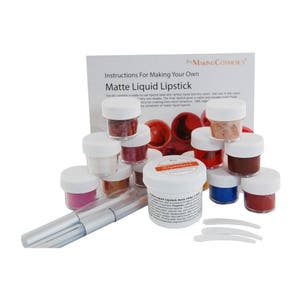 Makingcosmetics - Matte Liquid Color Lipstick Kit - Cosmetic Kit - Etsy