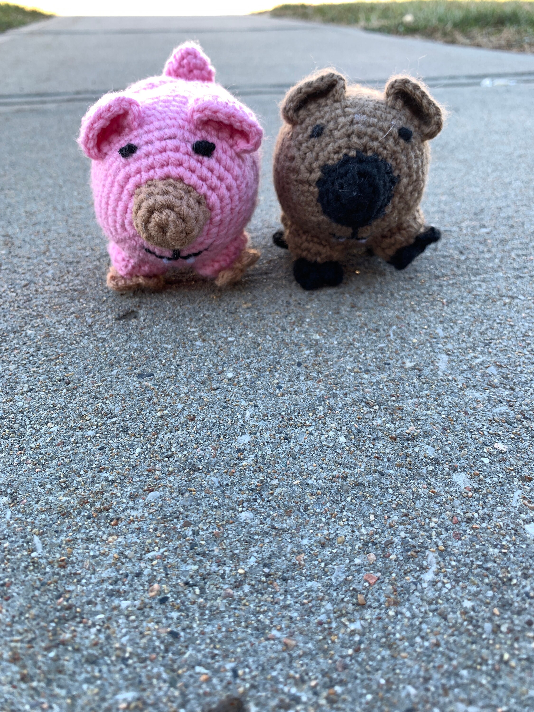 Wombat Amigurumi Plush Animal Desk Ornament Amigurumi Stuffy - Etsy