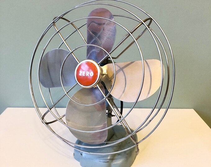 Vintage WORKING Zero Mcgraw Edison Company Fan, Retro Electric Mcgraw ...