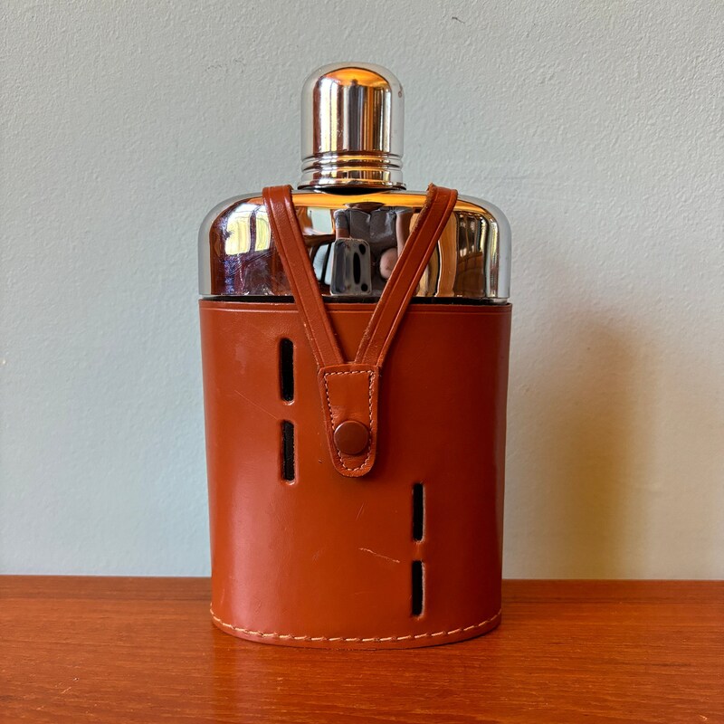 Vintage Flask - Etsy