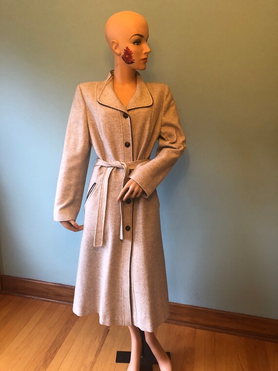 vintage 1970s tan tweed - Gem